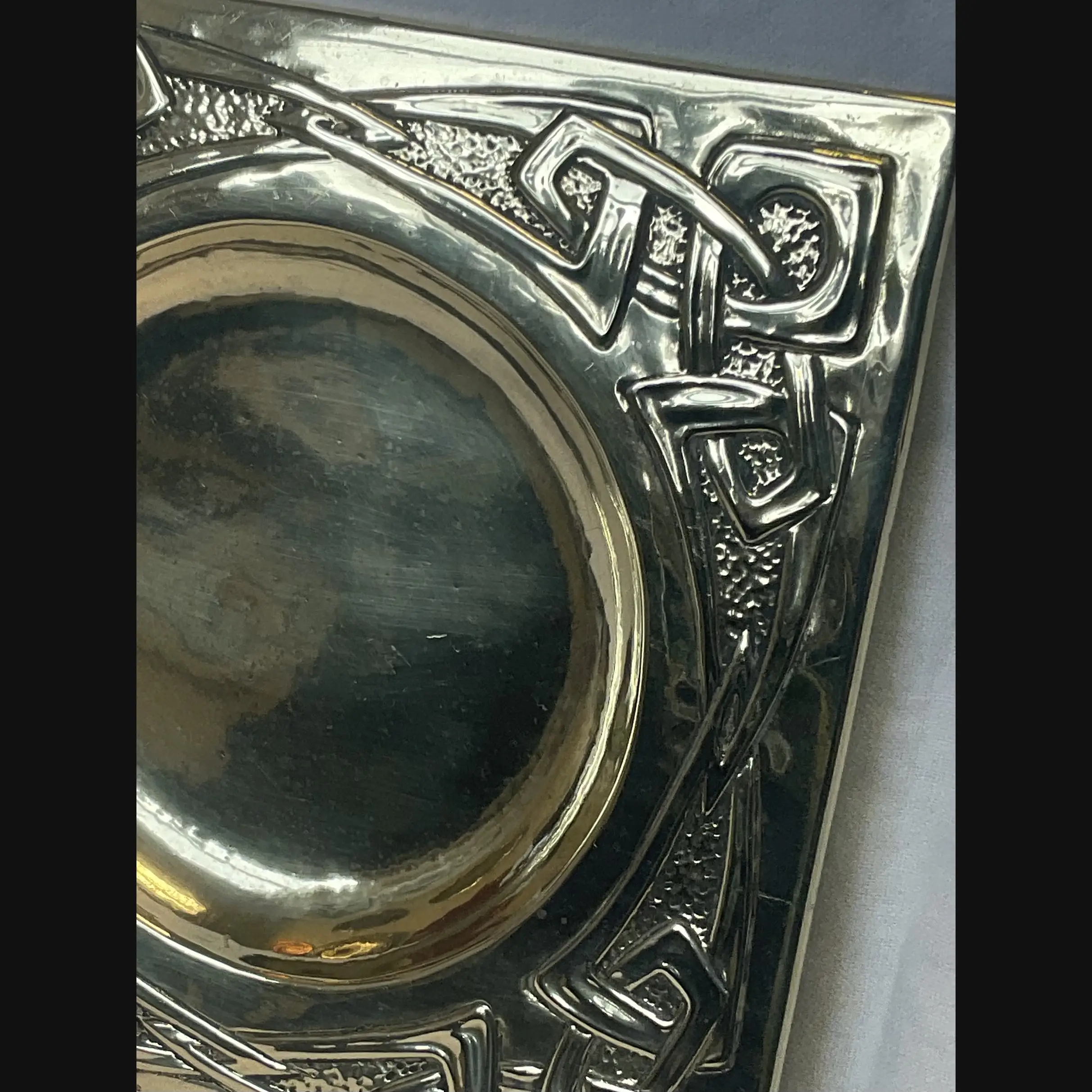 Margaret Gilmour Scottish Arts And Crafts Glasgow Style Alms Tray ...