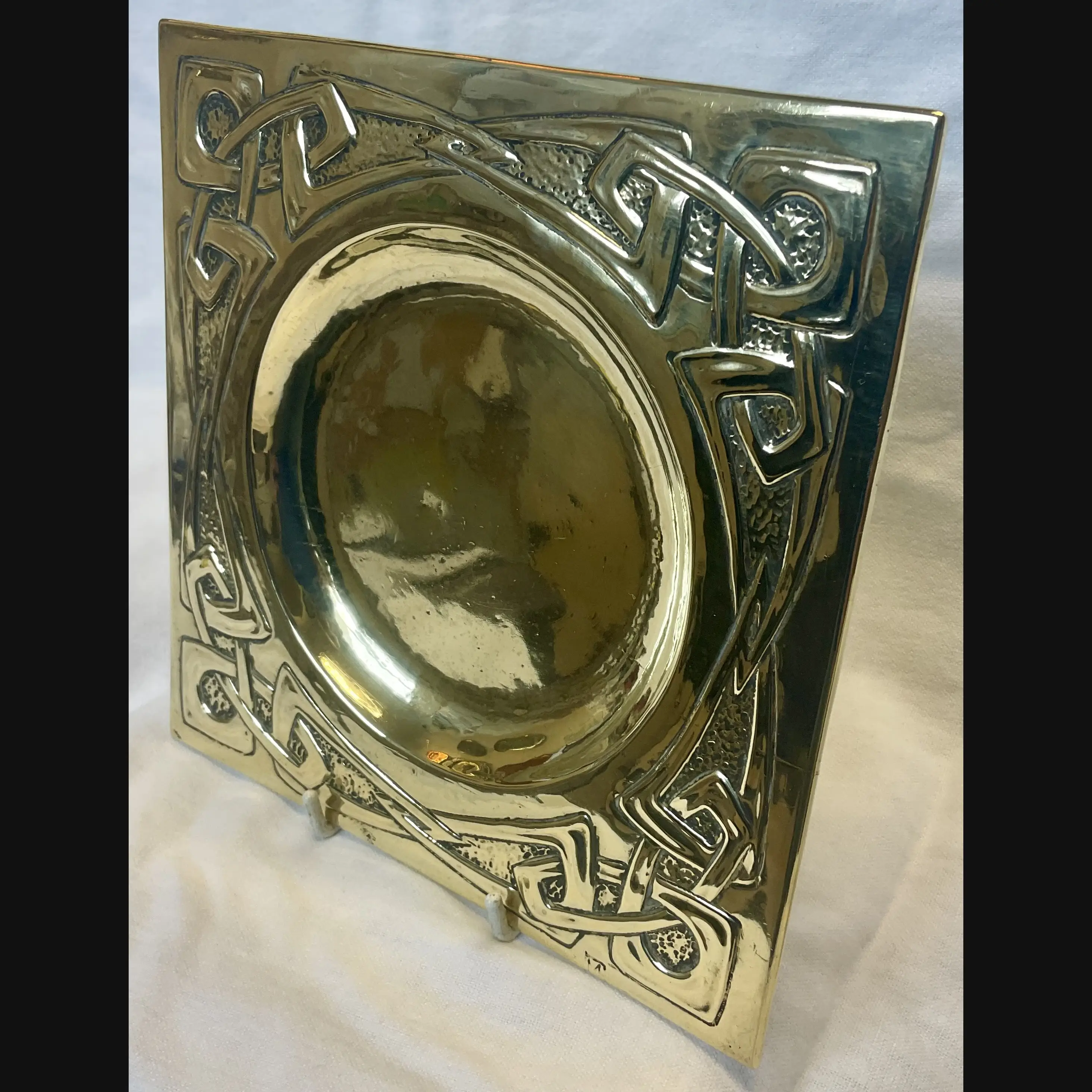 Margaret Gilmour Scottish Arts And Crafts Glasgow Style Alms Tray ...