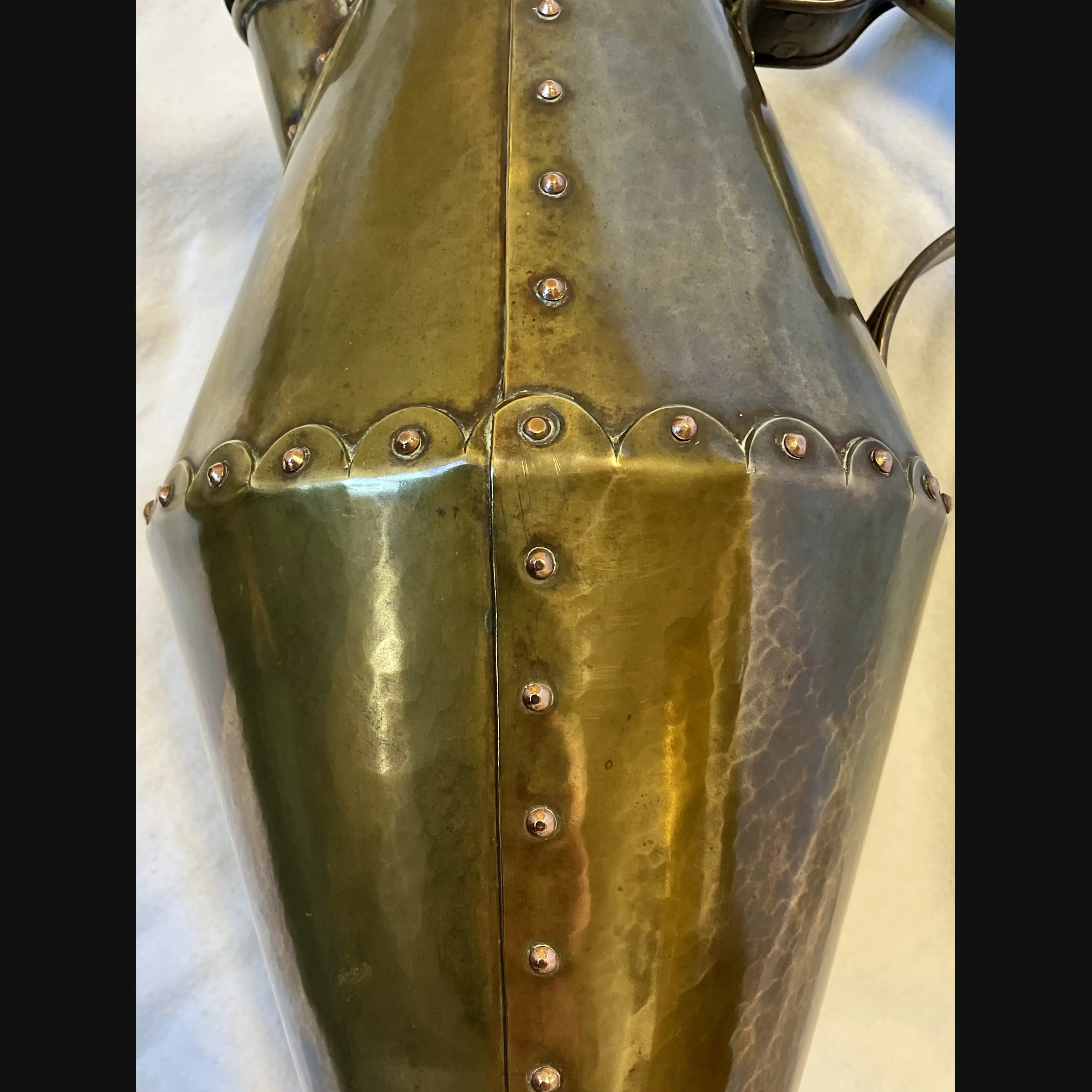 Newton Industrial Class Cambridge Riveted Covered Jug Scratched Signed ...