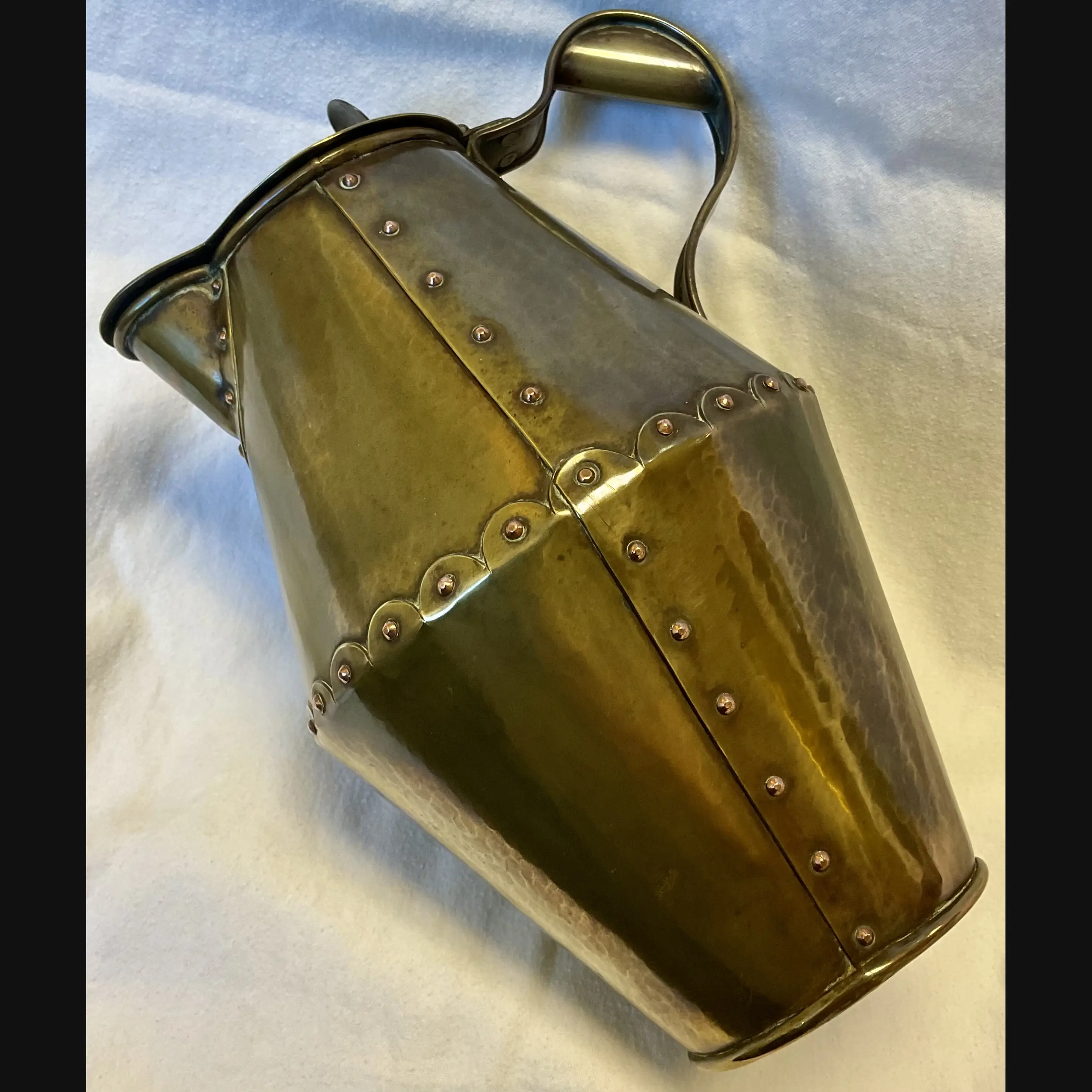 Newton Industrial Class Cambridge Riveted Covered Jug Scratched Signed ...