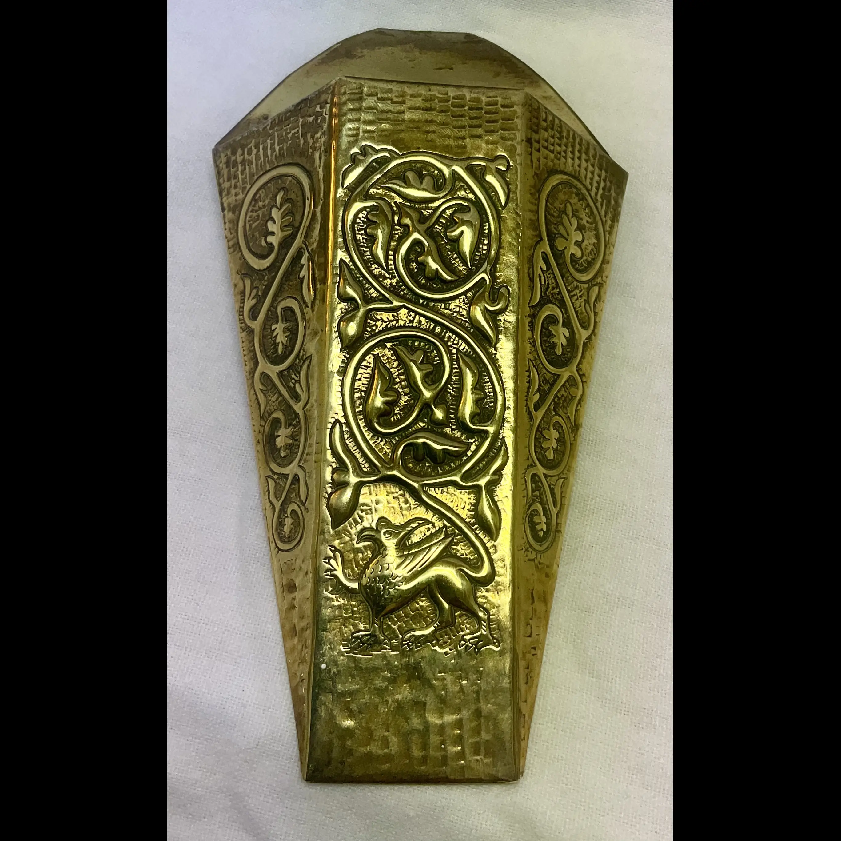 Iain Maccormick Iona Celtic Art Scottish Arts And Crafts Wall Pocket
