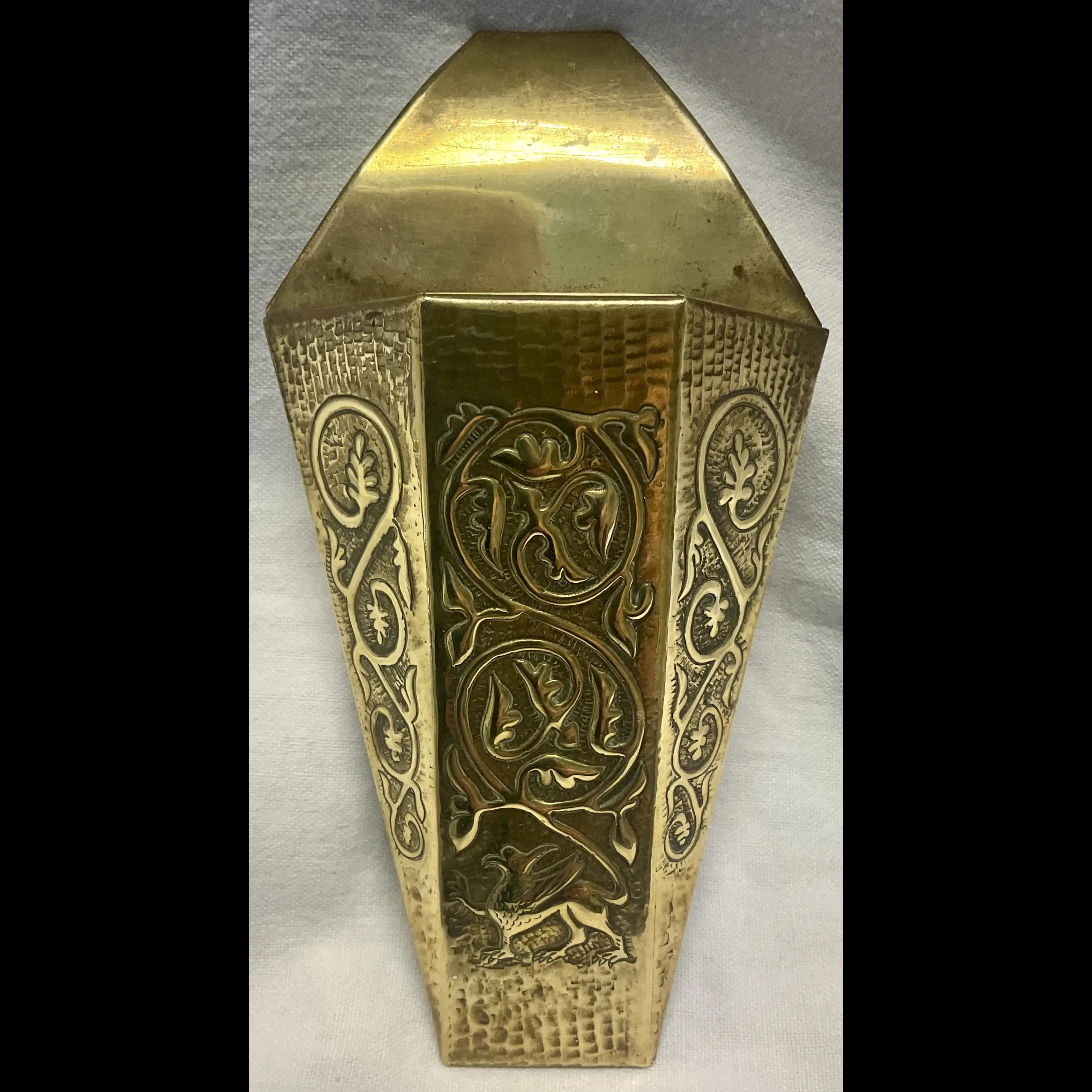Iain Maccormick Iona Celtic Art Scottish Arts And Crafts Wall Pocket