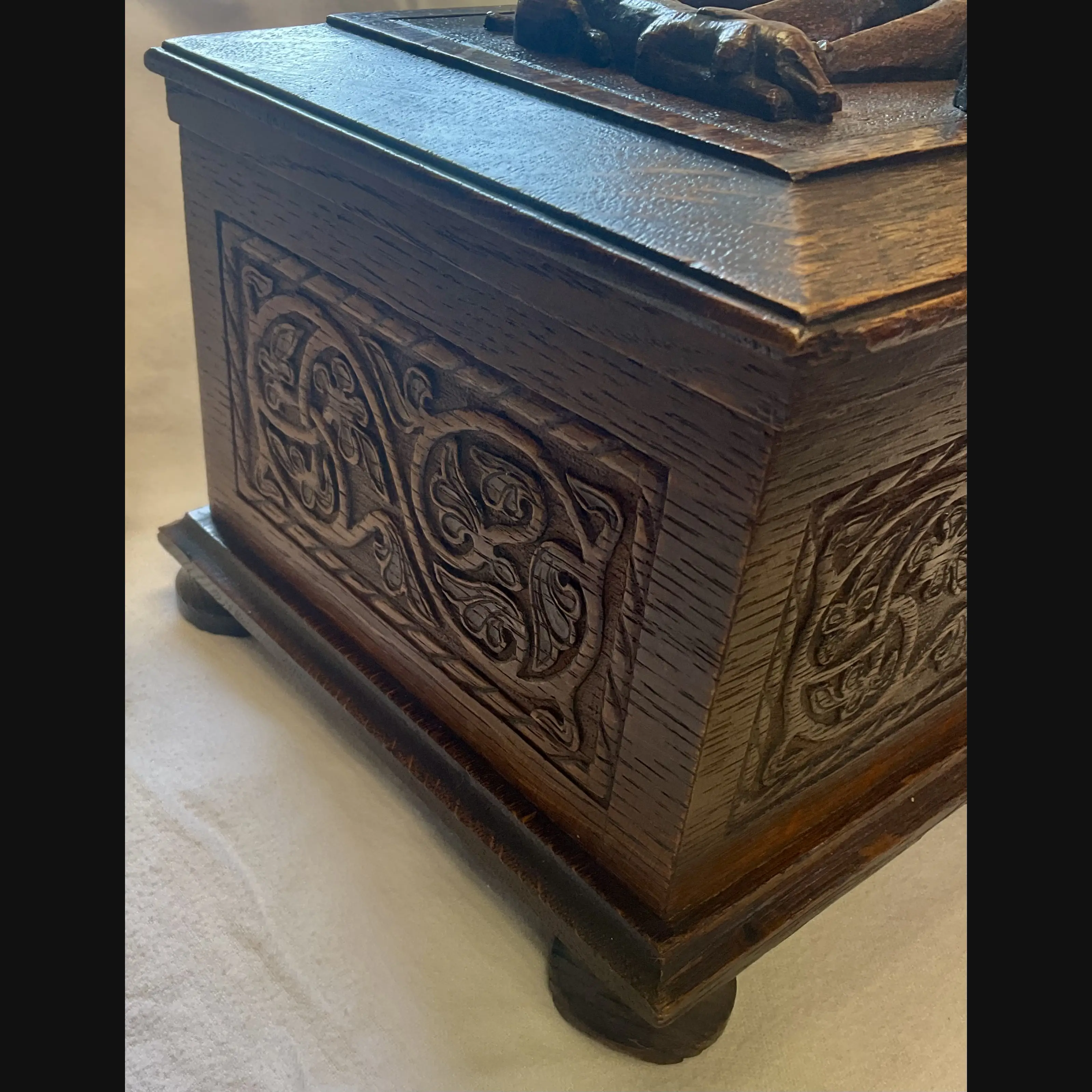 Rare Large Alexander Ritchie Iona Celtic Art Scottish Arts And Crafts ...