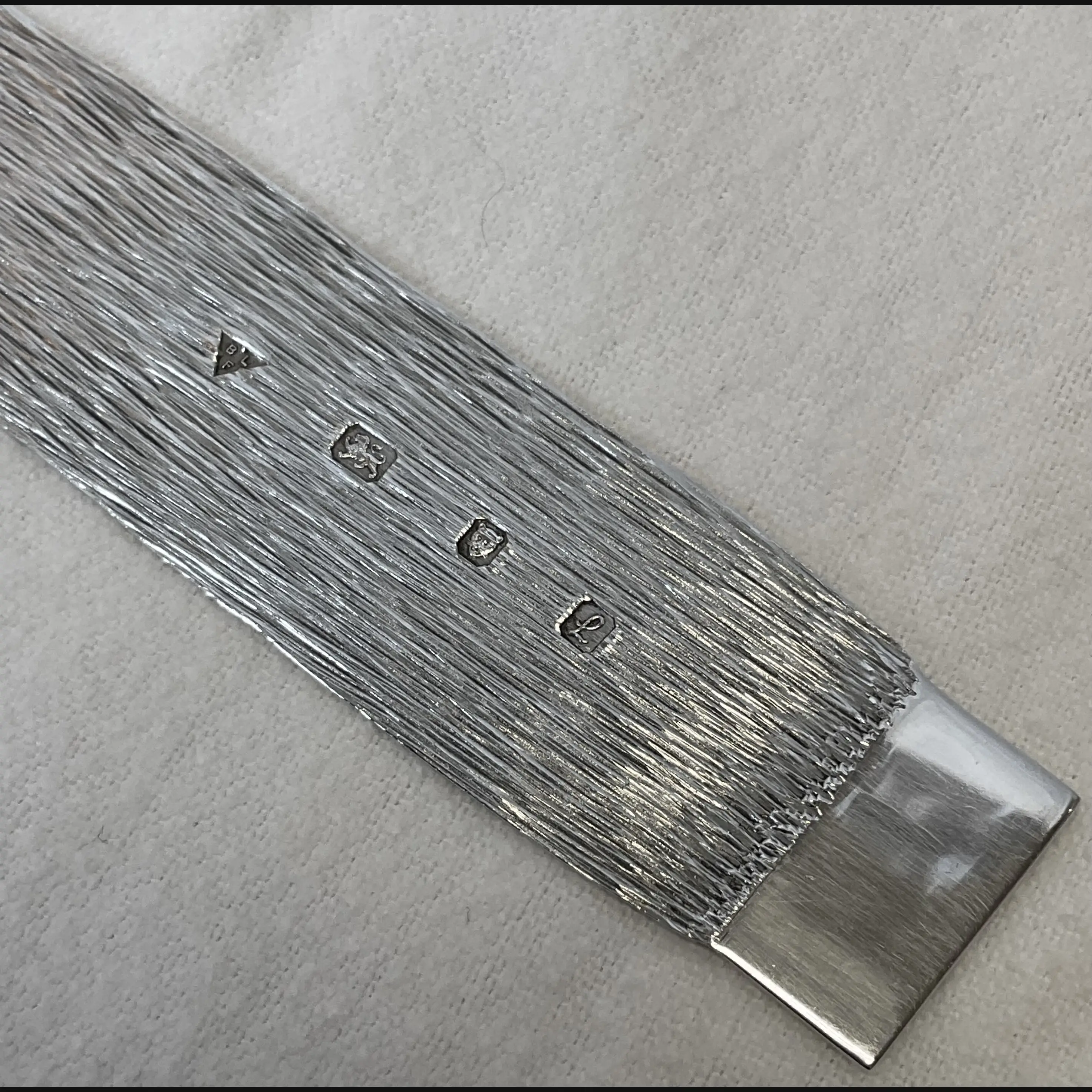 David Fuller Modernist Silver Arts And Crafts Silver Page Marked